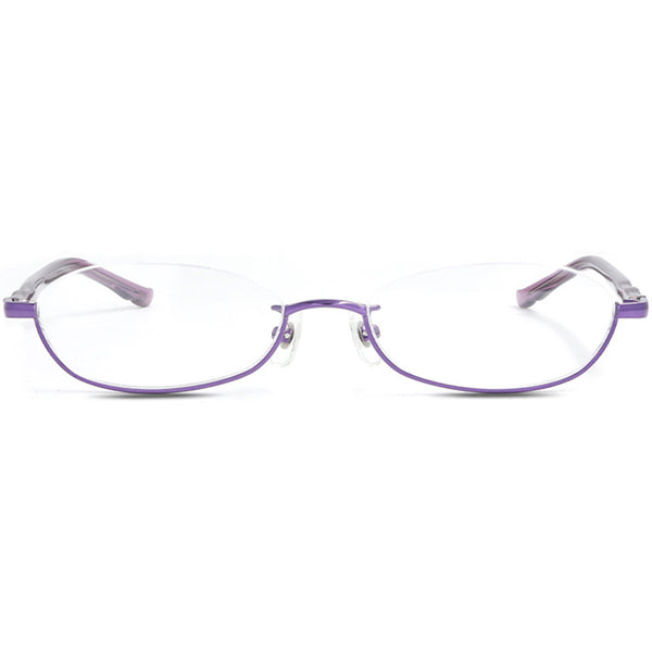 Reverse Half Rim Glasses | Eyeshells