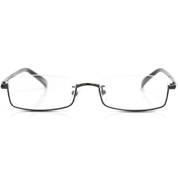Reverse Half Rim Glasses | Eyeshells