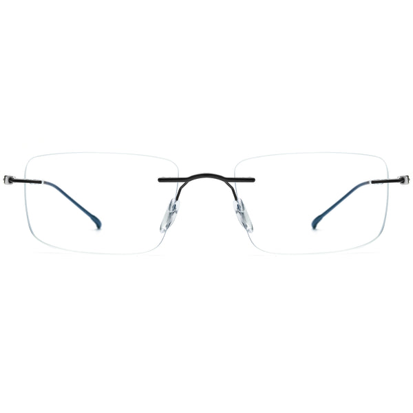 Rectangle Glasses EF1069 - Wide Frames For Men With Larger Heads ...