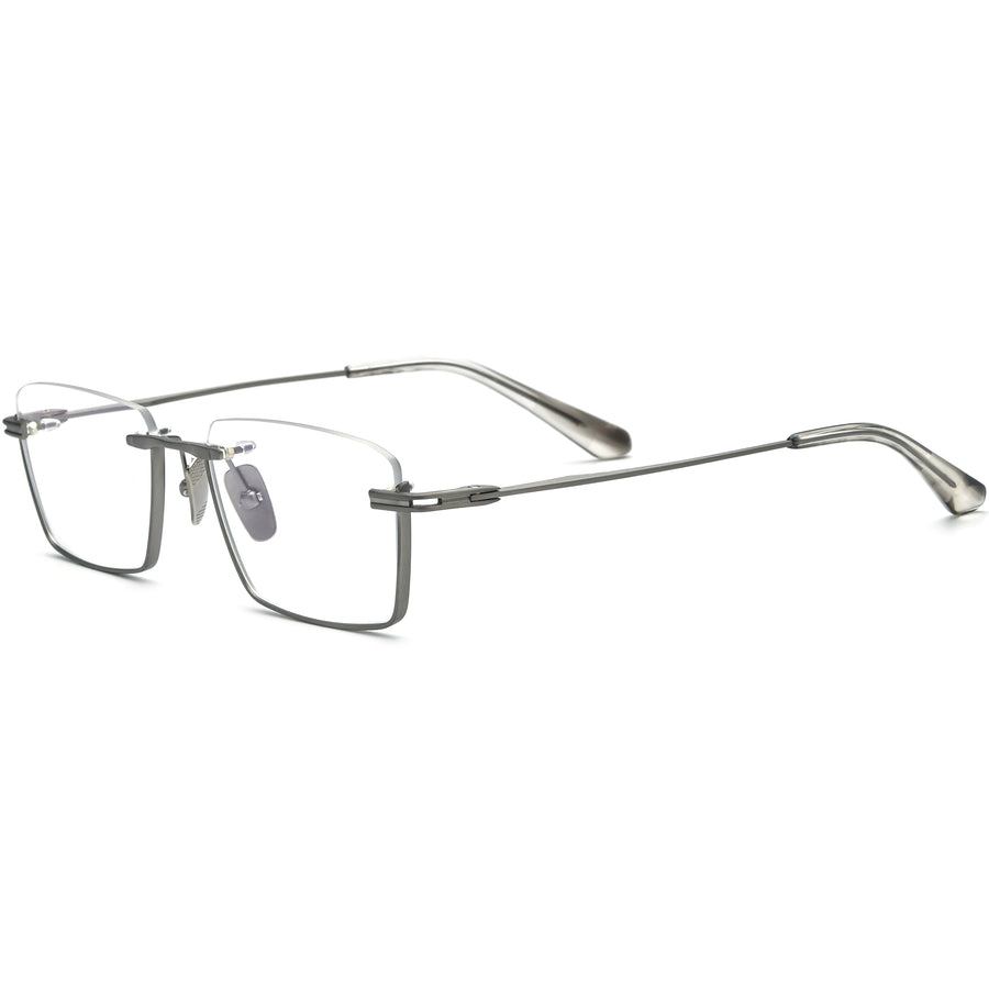 Reverse Half Rim Glasses | eyeshells