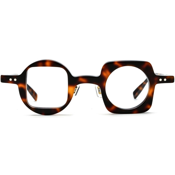 Asymmetrical Square & Circle Glasses Collection | Eyeshells