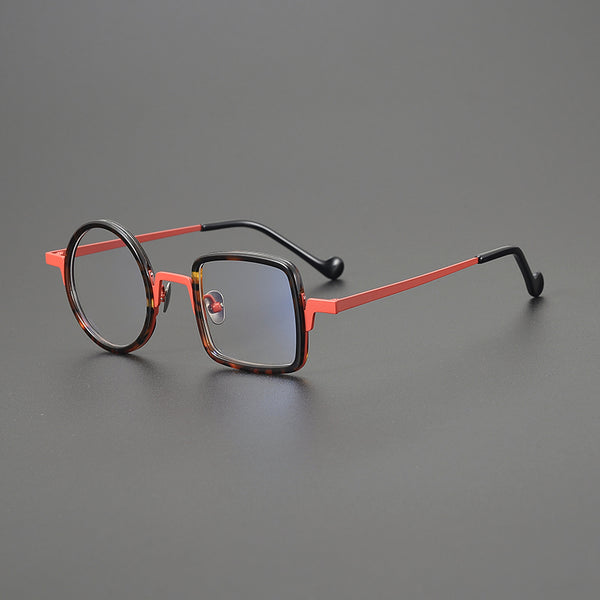 Asymmetrical Square & Circle Glasses Collection | Eyeshells