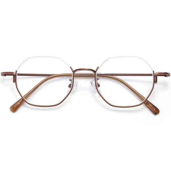 Reverse Half Rim Glasses | Eyeshells