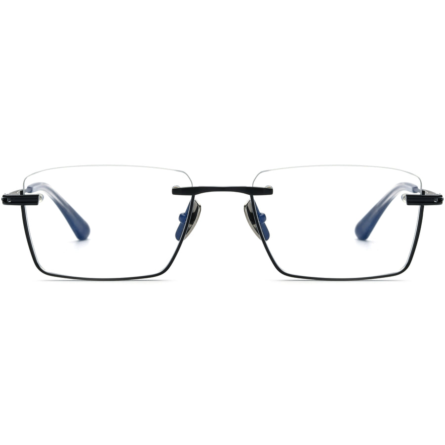 Reverse Half Rim Glasses | Eyeshells