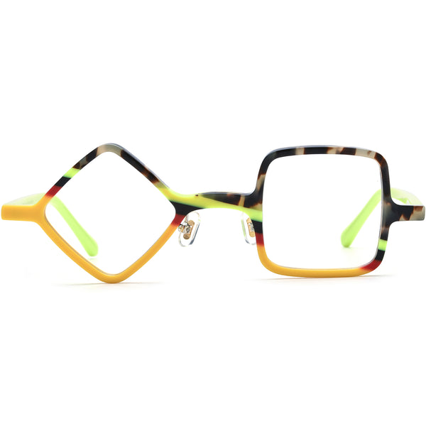 Asymmetrical Square & Circle Glasses Collection | Eyeshells