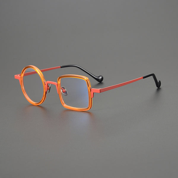 Asymmetrical Square & Circle Glasses Collection | Eyeshells