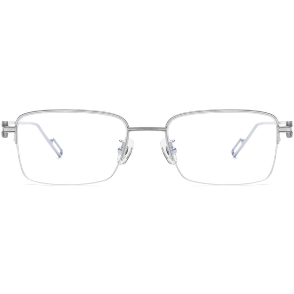Half Rim Glasses Eyeshells